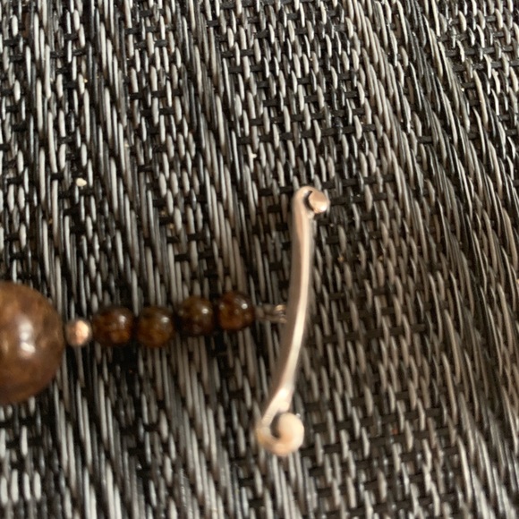 Silpada | Jewelry | Silpada Bronzite Sterling Bracelet Flower Clasp ...